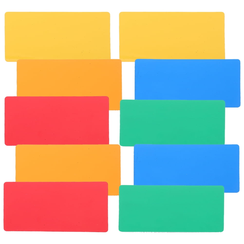 Wipe Label 10 Pcs Magnetic Dry Erase Labels Magnets Whiteboard for ...