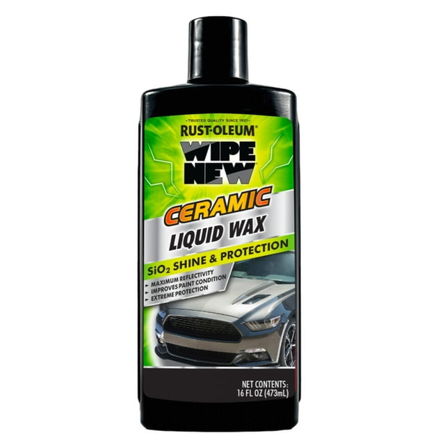 Wipe New - Ceramic Liquid Wax - Maximum Shine Polish Reflective Finish ...