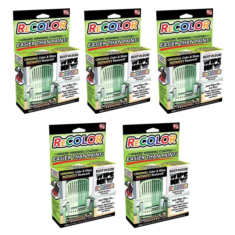 Wipe New -ReColor Multi-Surface Plastic Metal Stone Vinyl Fiberglass ...