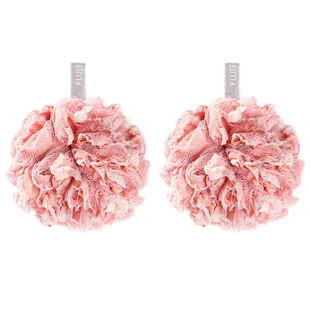 Wipe bath brush foam decontamination scrub bath mud bath ballpink ...