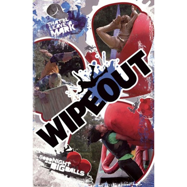 Wipeout - Biff Laminated Poster Print (24 x 36) - Walmart.com