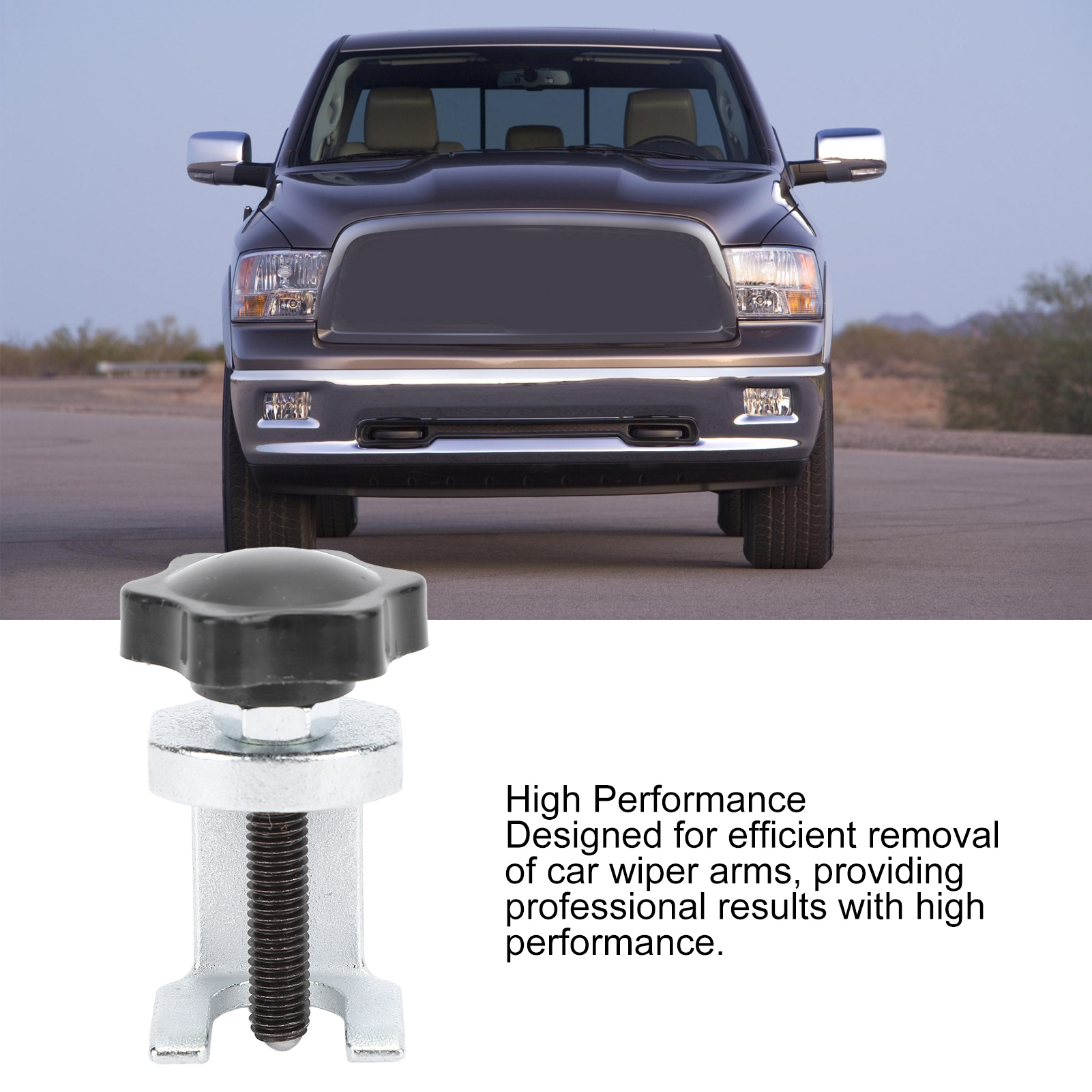 Wiper Arm Removal Tool, 15mm Spigot, Adjustable Screw, Efficient Car ...