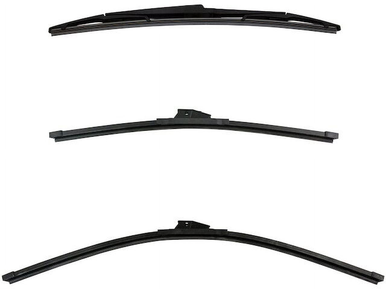 2015 Toyota Sienna Wiper Blade Size