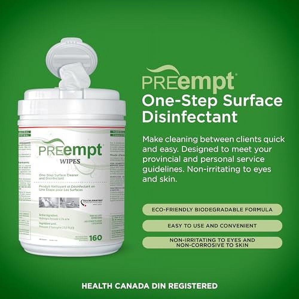 Wipes, 160 Count, Hospital Grade One-Step Surface Cleaner, and ...