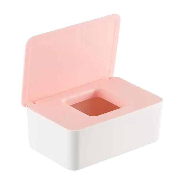 Wipes Dispenser Reusable Wipe Holder Box Flushable Wipes Case Bathroom ...