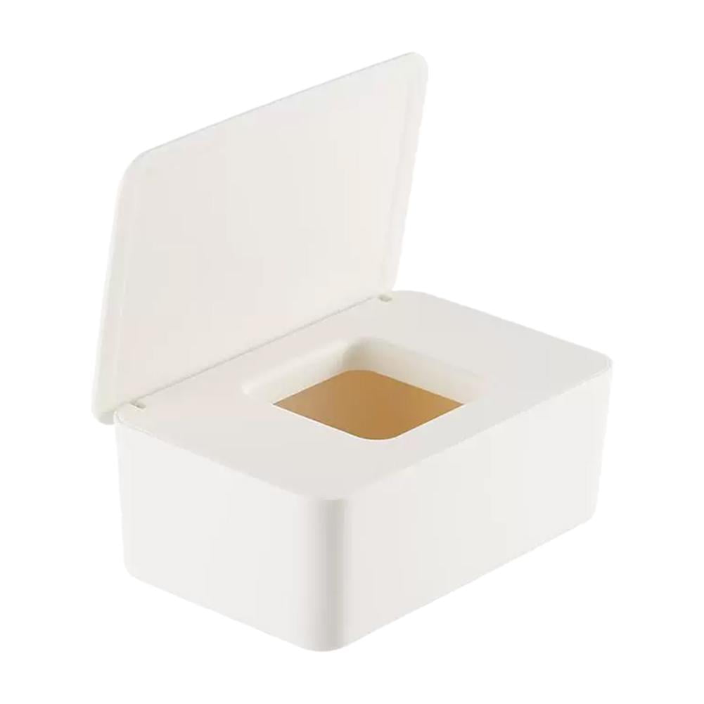 Wipes Dispenser Reusable Wipe Holder Box Flushable Wipes Case Bathroom ...
