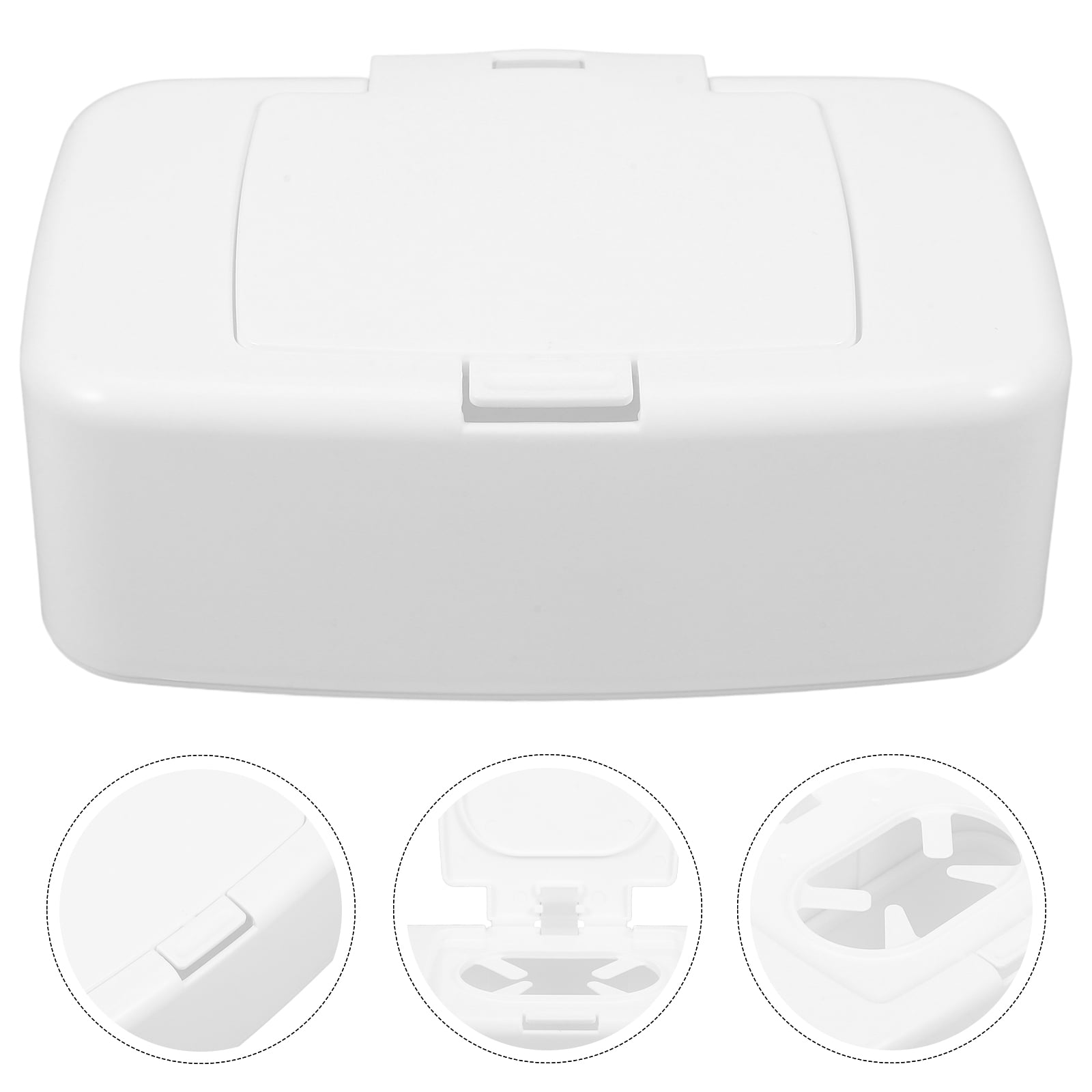 Wipes Plastic Box with Lid Household Wipes Case Portable Wipes Box ...