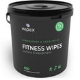 Wipex Natural Fitness Equipment Surface Cleaner Wipes, Lemongrass ...