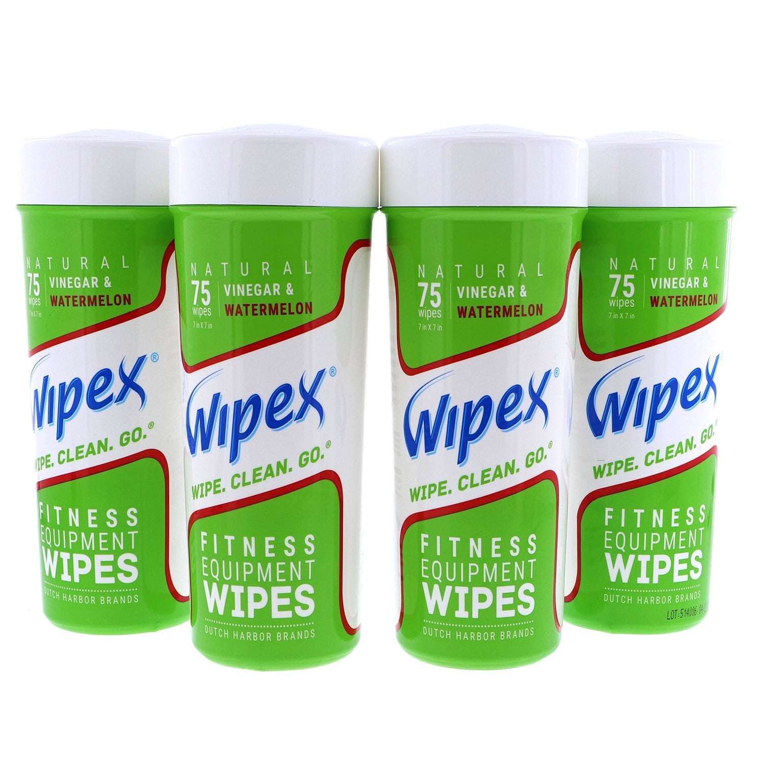 Wipex Natural Fitness Equipment Surface Cleaner Wipes, Watermelon ...
