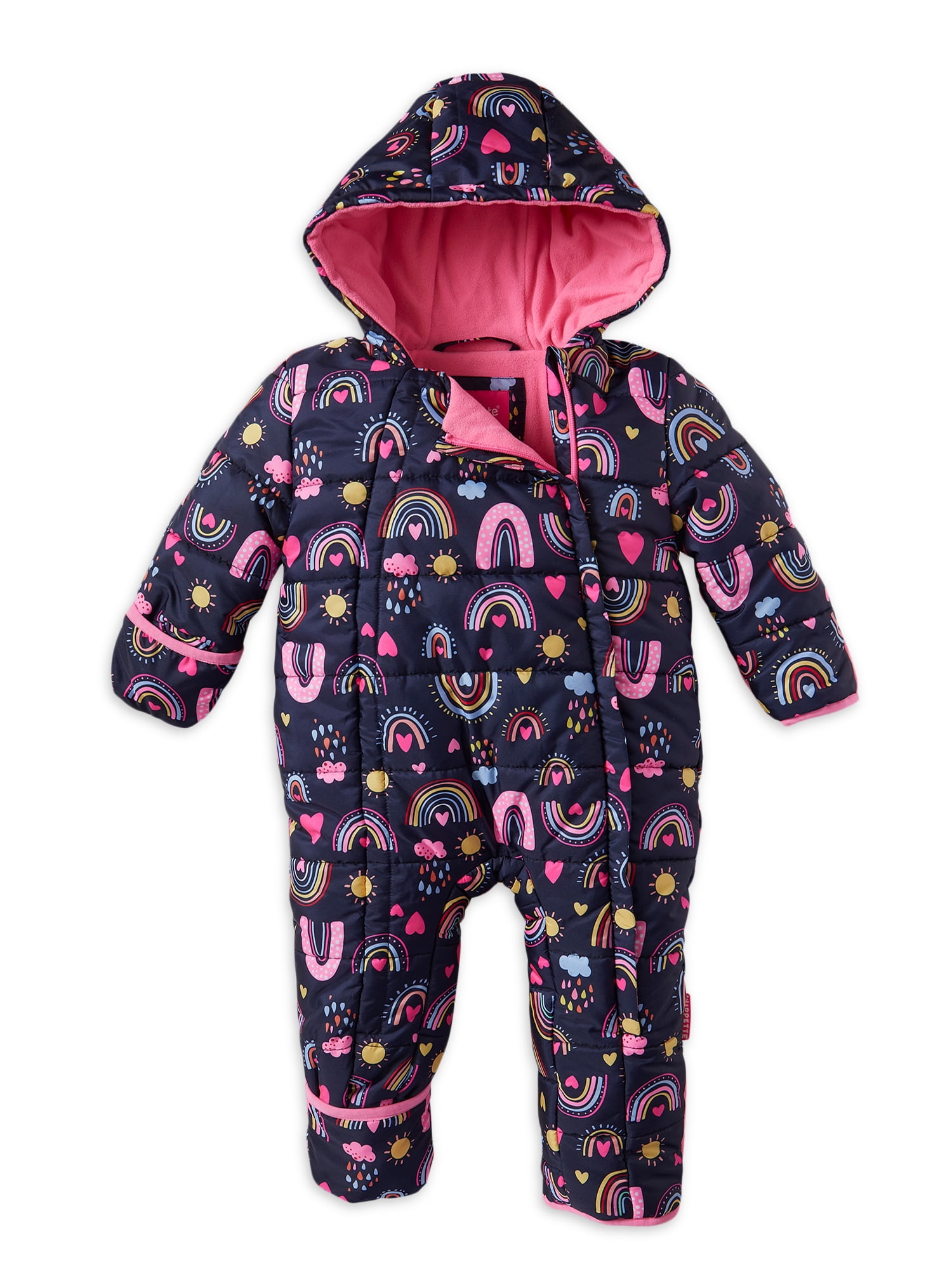 Wippette Baby Girl Rainbow Quilted Pram, Sizes NB-18M - Walmart.com