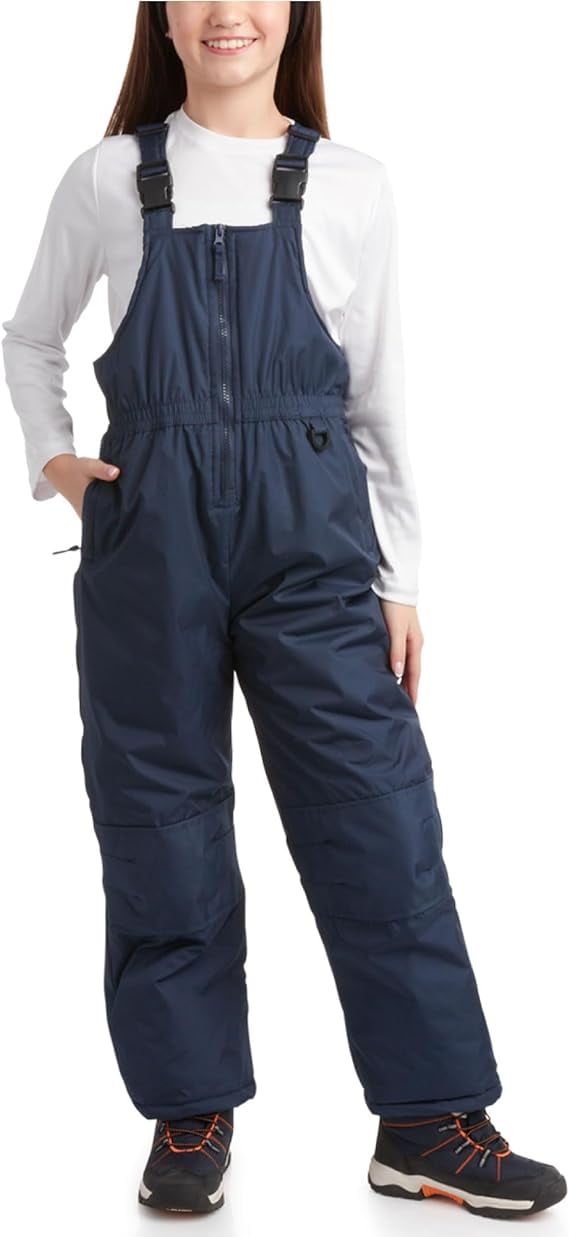 Wippette Kids' Insulated Waterproof Ski Bib Snowsuit for Boys and Girls ...