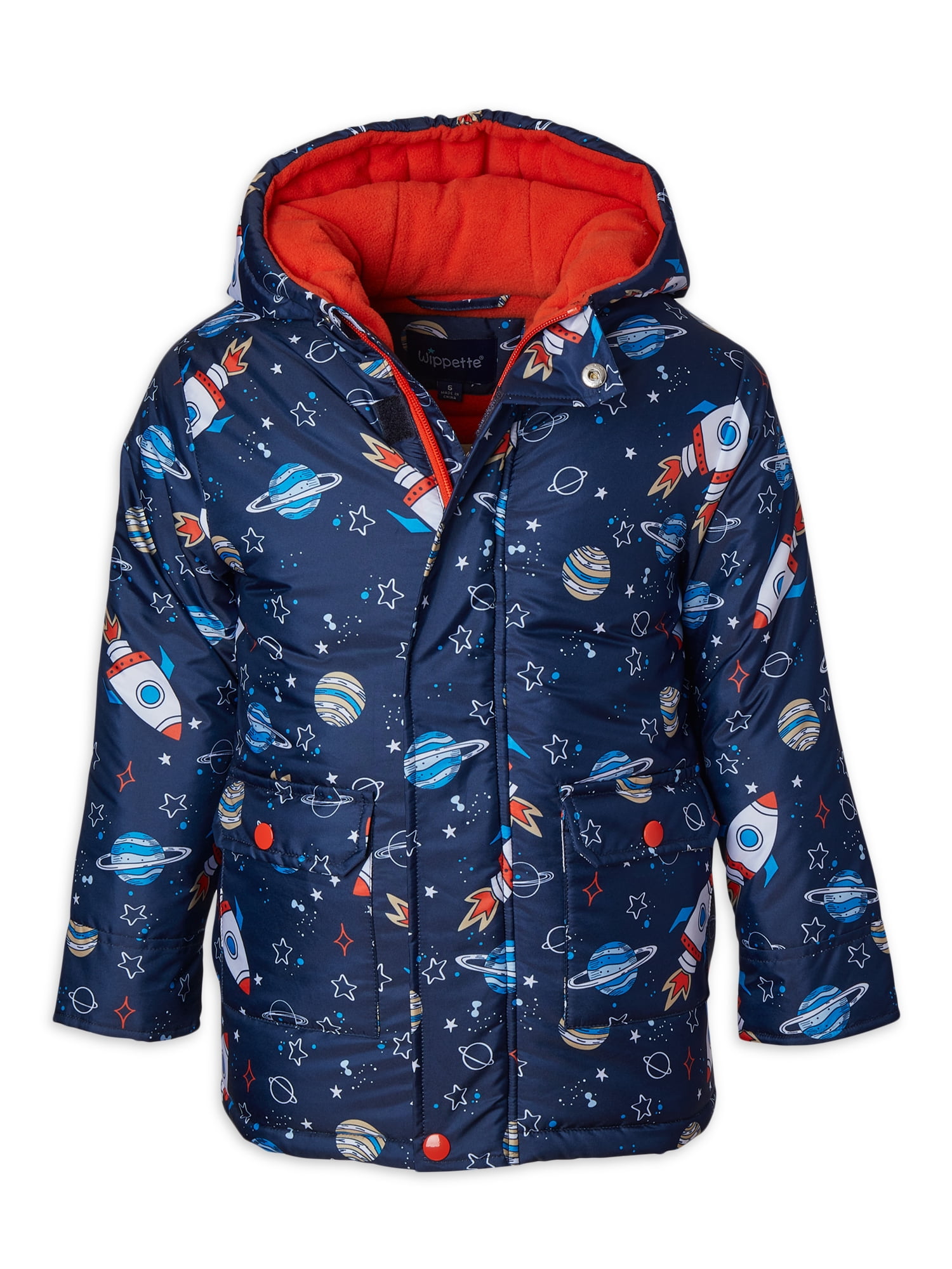 Wippette Toddler Boy Spaceship Print Jacket, Sizes 12M-4T - Walmart.com