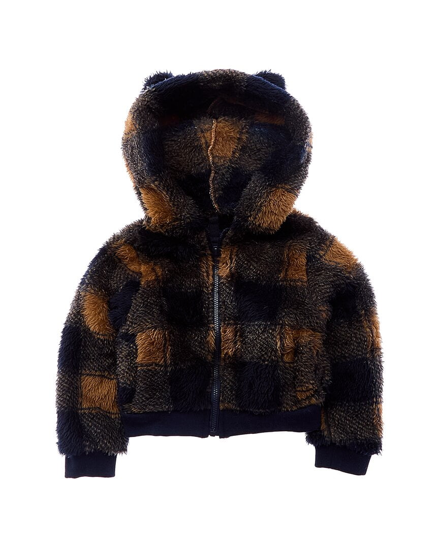 Wippette boys 3D Cute Bear Applique Quilted Puffer Jacket, 18M ...