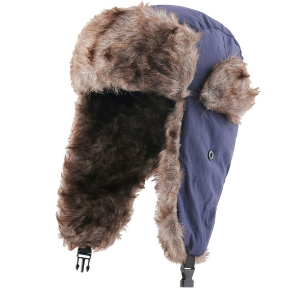 Wipya Men's Winter Ski Cap for Extreme Cold with Windproof Ear Flaps ...