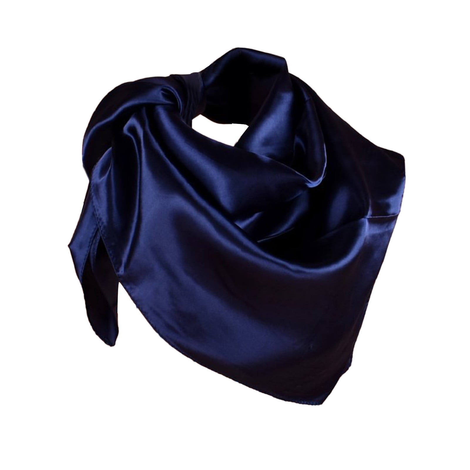 Wipya Womens Fashion Satin Square Head Scarf Lightweight Summer ...