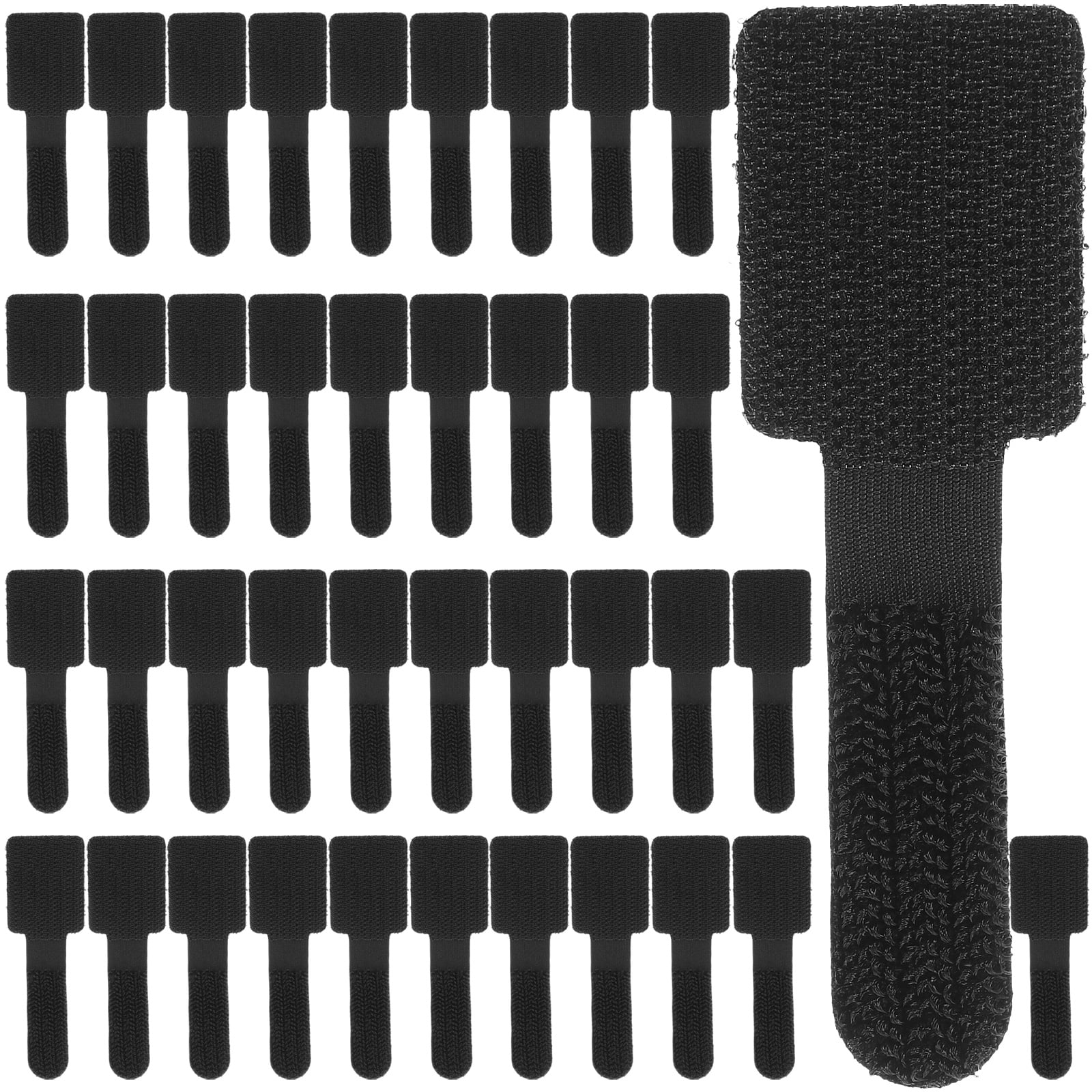 Wire 40 Pcs Reusable Cable Organizers Ties Data Wall-mounted Management ...