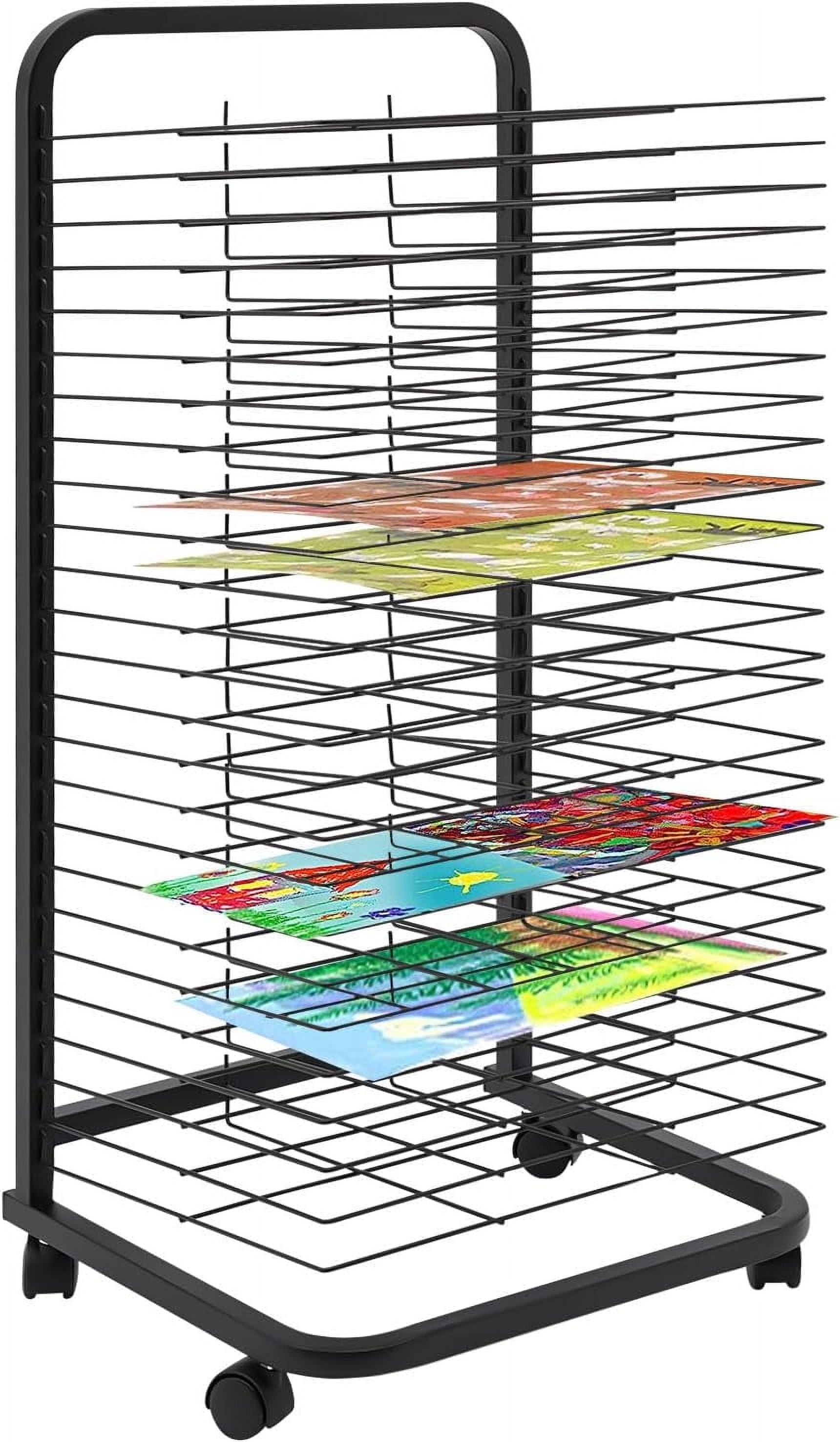 Wire Art Drying Rack, 25 Layers Stackable Metal Stainless Steel Art ...