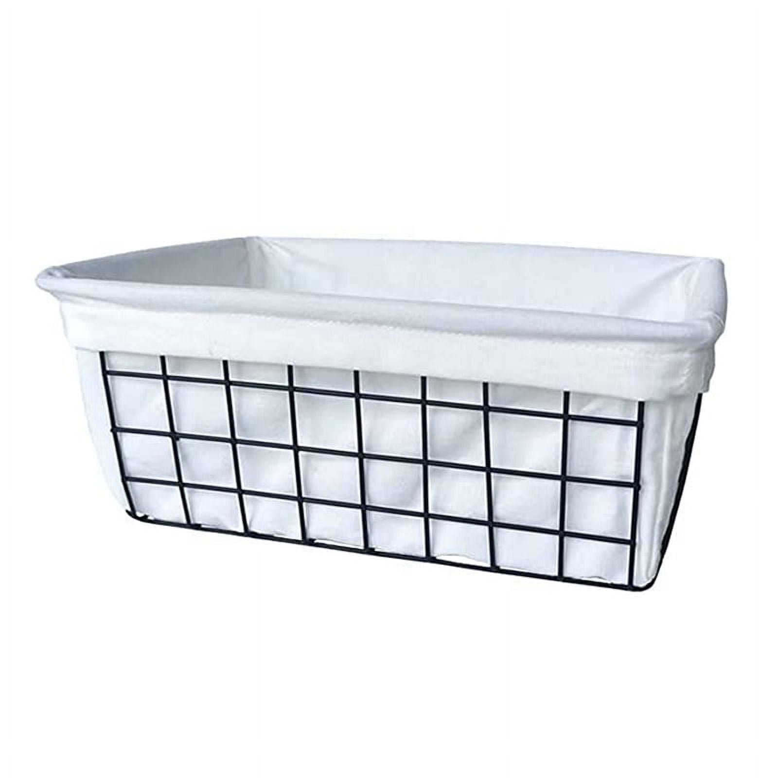 Wire Basket with Liner, 1 Pack Wire Baskets for Storage, Basket ...