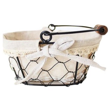 Simplify 2 Pack Large Woven Shelf Storage Basket in Grey - Walmart.com