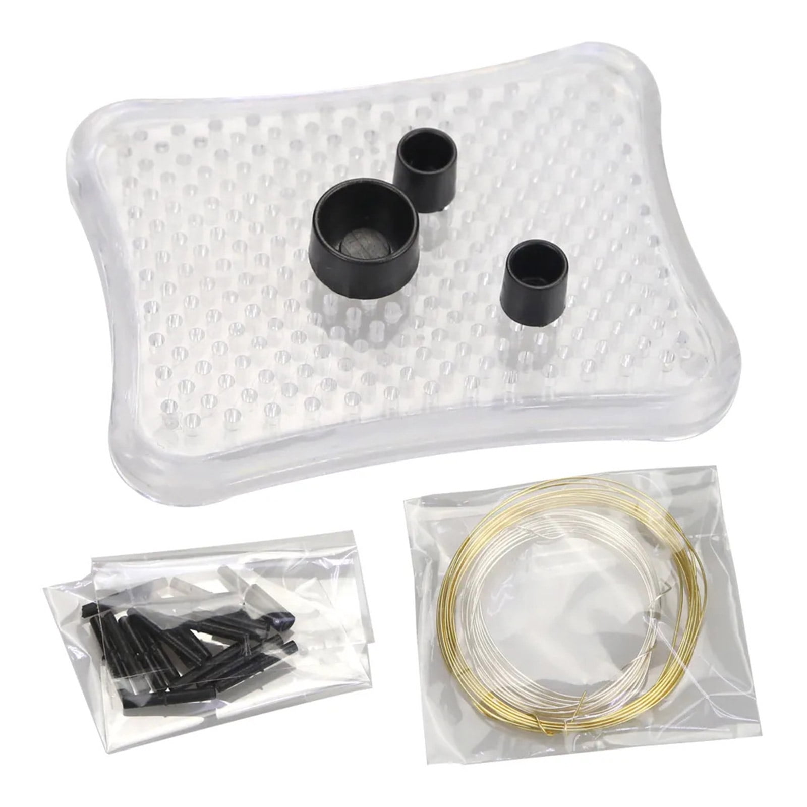 Wire Bending Jig Set with Nails and Wires DIY Wire Drawplate for ...