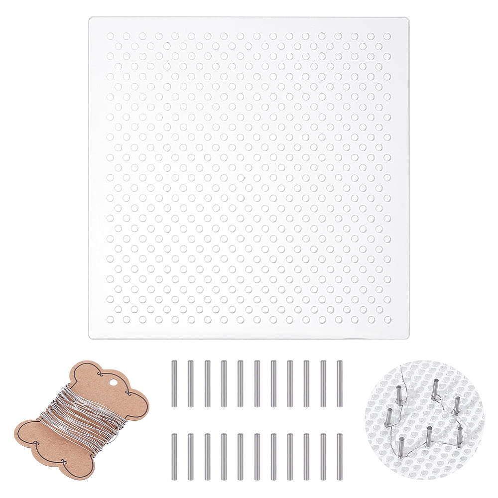 Wire Bending Jig Wire Elements 15x15cm Square Acrylic Thread Winding ...