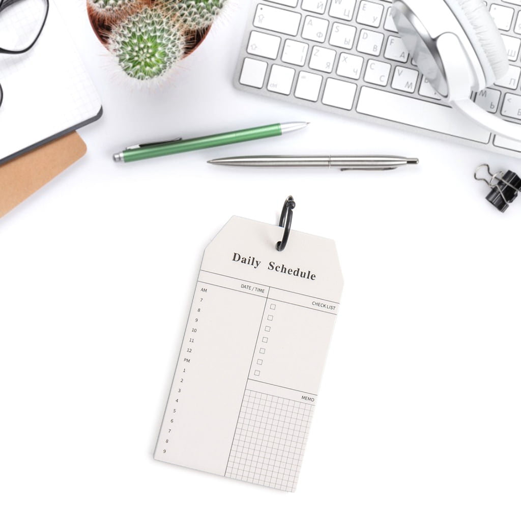 Wire Binding Daily Calendar Pad Schedule Planners Daily Planners Pad ...