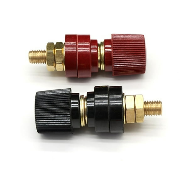 Wire Binding Post Thread Screw M5 M6 M8 M10 Black+Red Set Weld Inverter ...