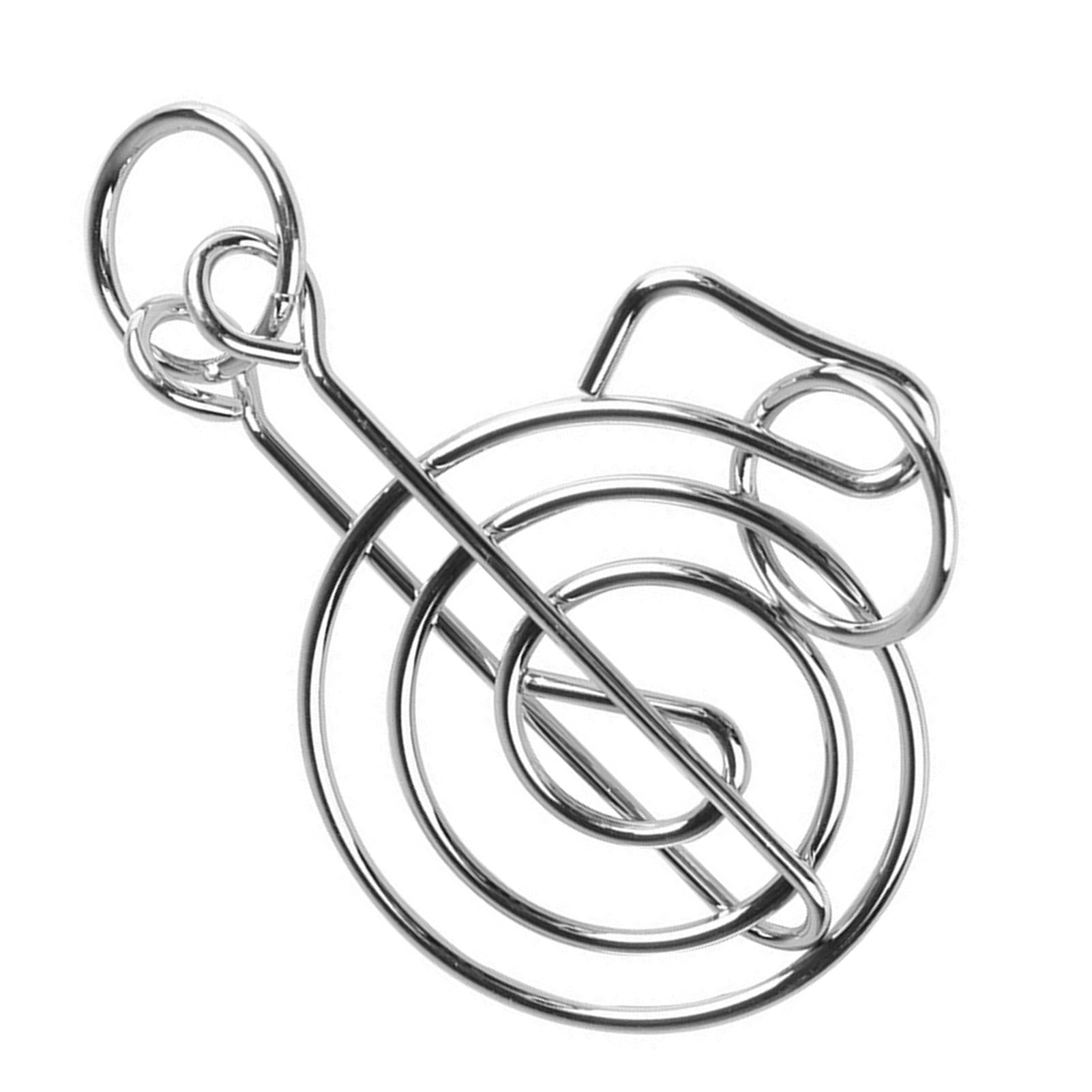 Wire Brain Teaser | 8-Piece Flexible Brain Teaser Puzzle | IQ Test ...