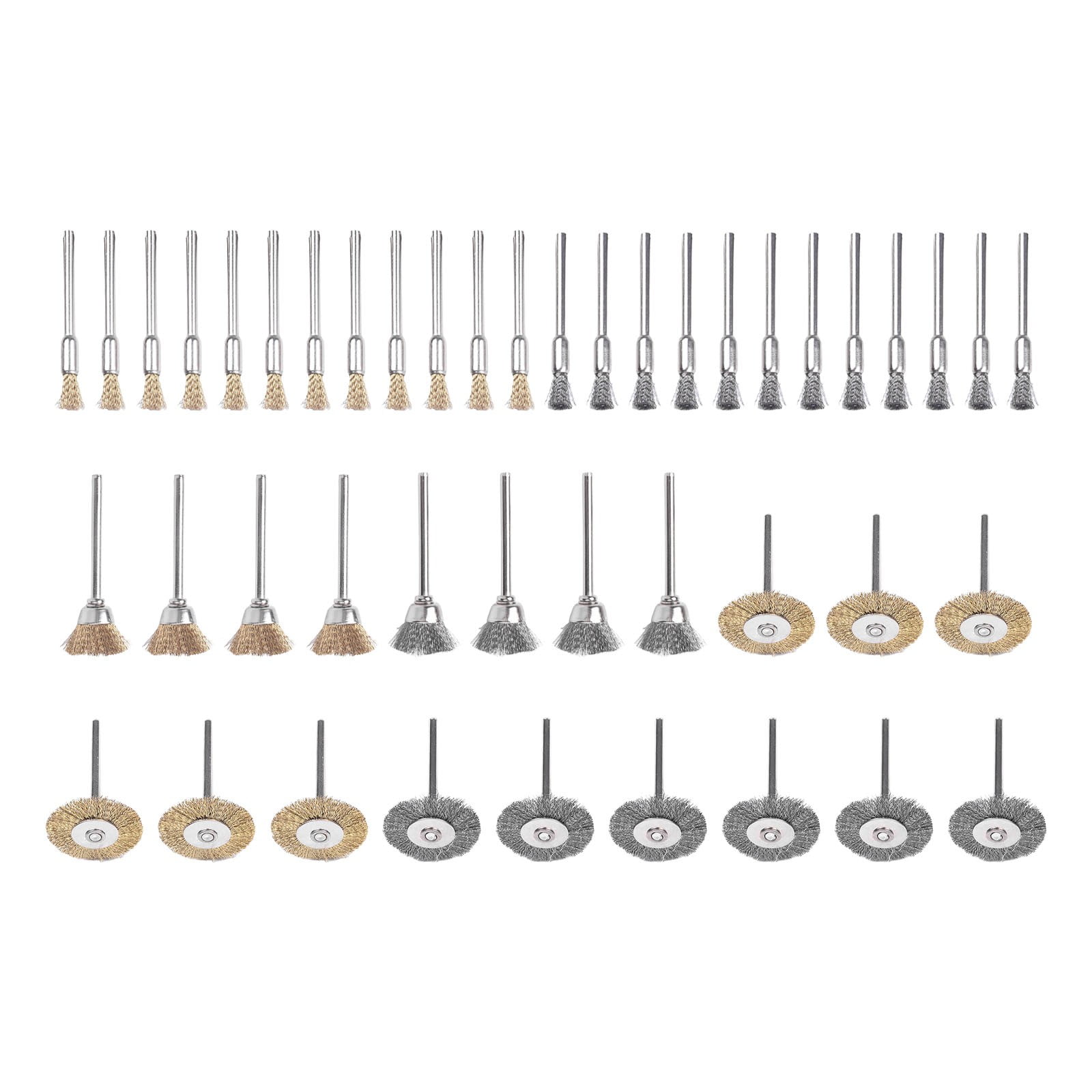 Wire Brush Mini Type-T/U Brush Copper Wire Brush Stainless Steel Wire ...
