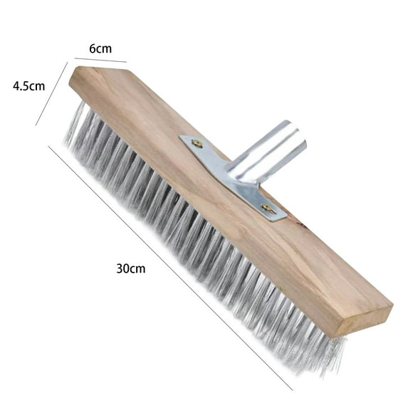 Wire Brush Tough Bristles Grout Brush Scrub Brush Head Scrubber Brush ...