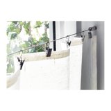 Wire Cable Curtain Rod System with Clips - Walmart.com