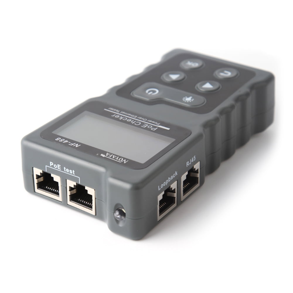 Wire ,Cable Tester Poe And Tester Lcd Network Cable Poe Checker Inline ...