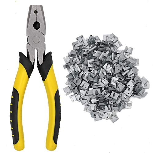 Wire Cage Buckle Clips Pliers, Cage Fasten Clips Poultry Chicken Rabbit ...