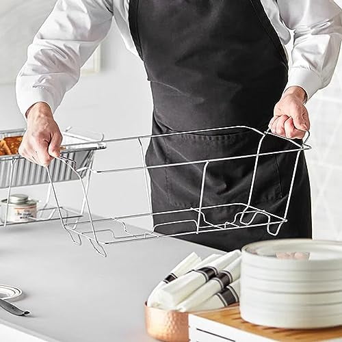 Wire Chafing Racks Food Warmer for Buffet Party – Chafer Aluminum Pan ...
