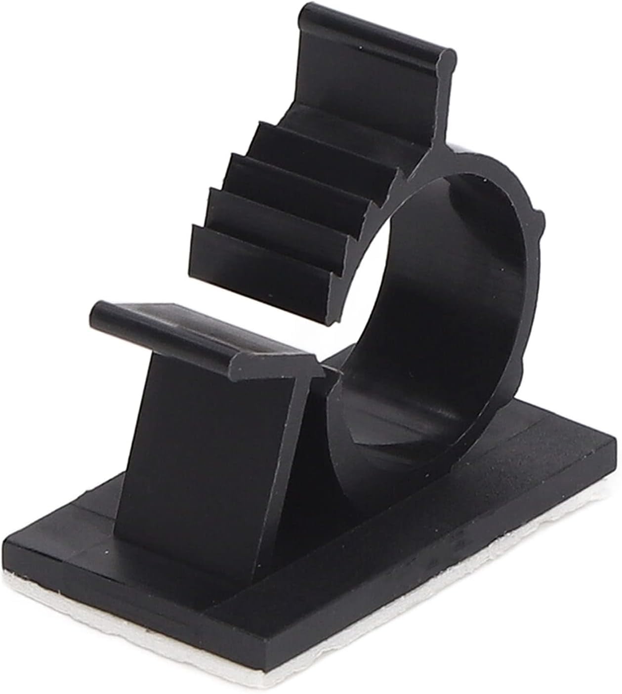 Wire Clamps, PA66 High Toughness Self Adhesive 100 Pcs Cable Clips ...