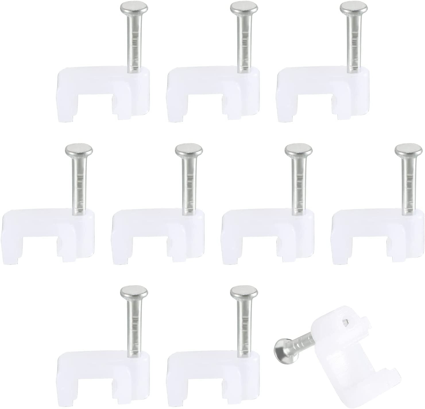 Wire Clip Fastener Saddle Electric Cable Organizer, [for Keeping Wire ...