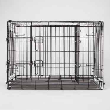 Free Shipping! Vibrant Life Single Door Folding Metal Wire Dog Crate ...