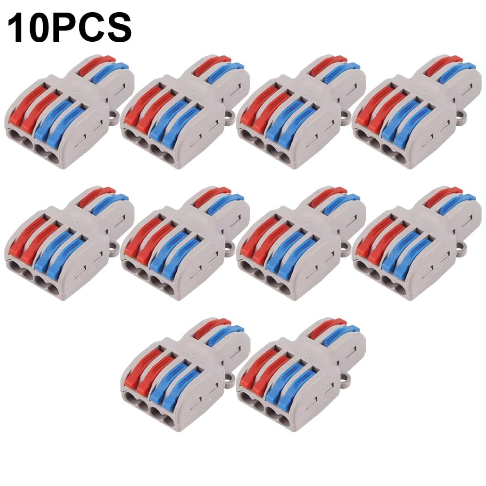 Wire Connector 2 In 4/6 Out Wire Splitter Terminal Electrico Block ...
