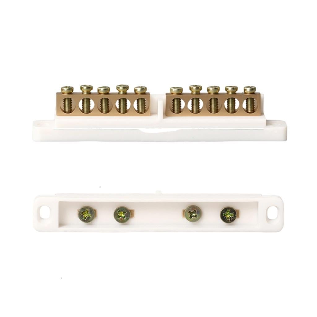 Wire Connector Ground Terminals Junction Box Grounding Brass Connection ...