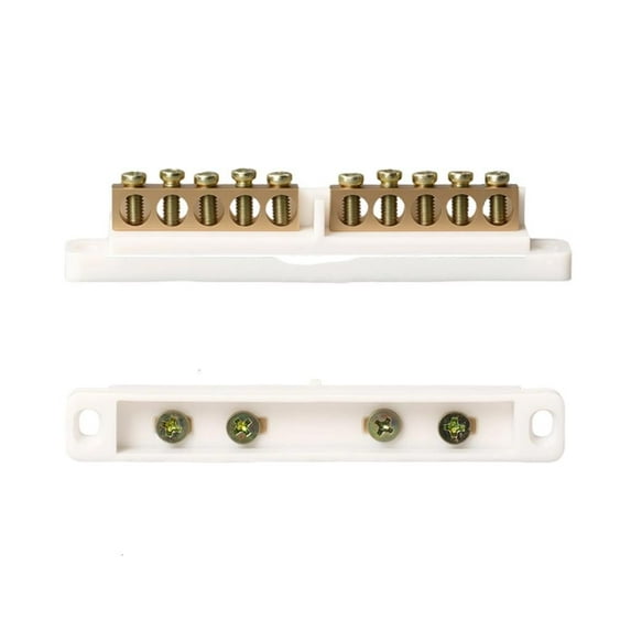 Wire Connector Ground Terminals Junction Box Grounding Brass Connection ...