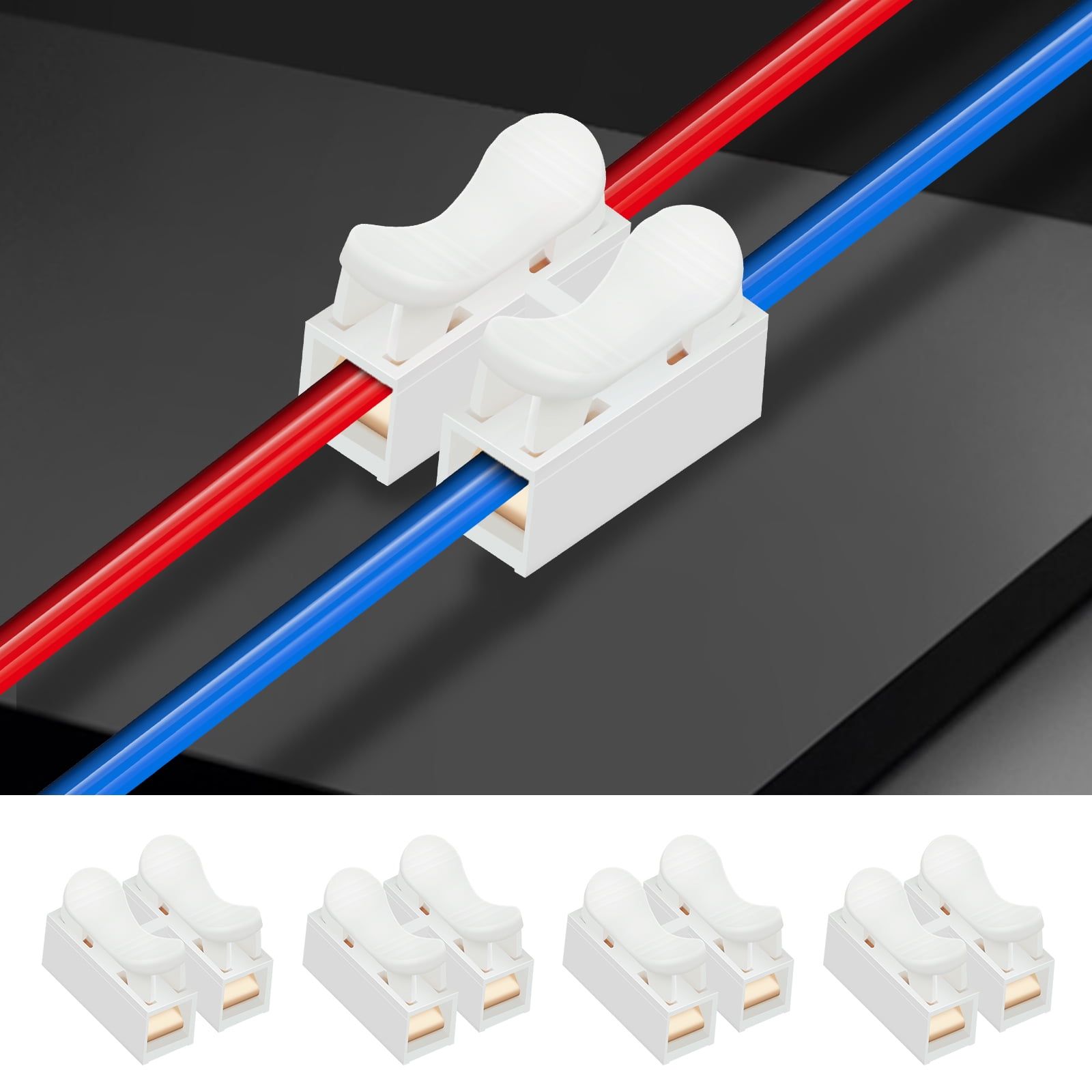 Wire Connectors Spring Loaded Quick Connectors for PVC with Copper ...