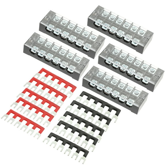 Wire Connectors Terminals Block for Electrical Fuse Crimp Black ...