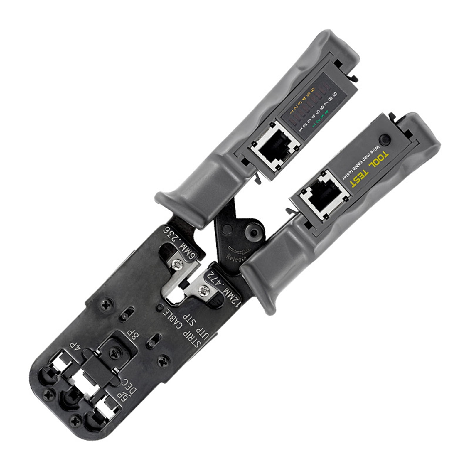 Wire Crimpers,Cable Hand Tool With Led Tester Cutter Tester 8p Wire Utp ...