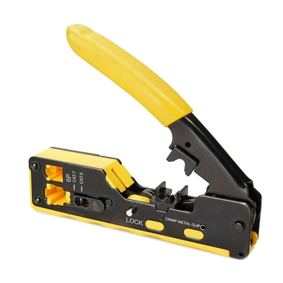 Wire Crimping Pliers Network Crimper Cable Plier Stripper Connector ...