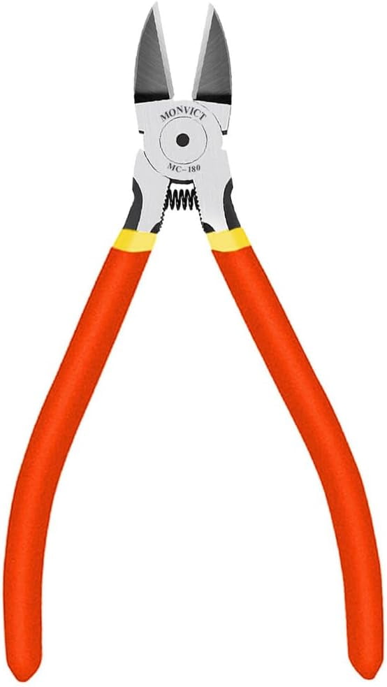 Wire Cutters, 6 inch Precision Flush Side Cutters with Longer Cutting ...