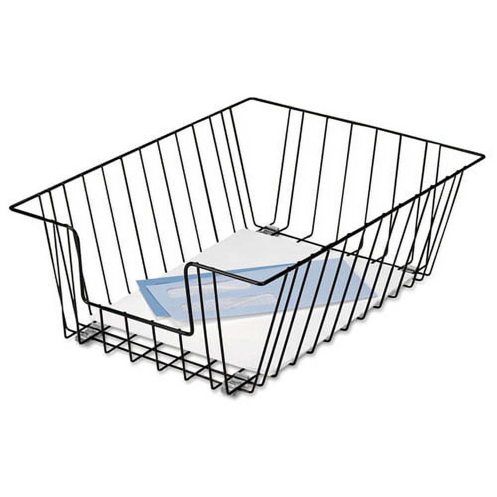 "Wire Desk Tray Organizer, 1 Section, Legal Size Files, 12"" X 16.5"" X ...