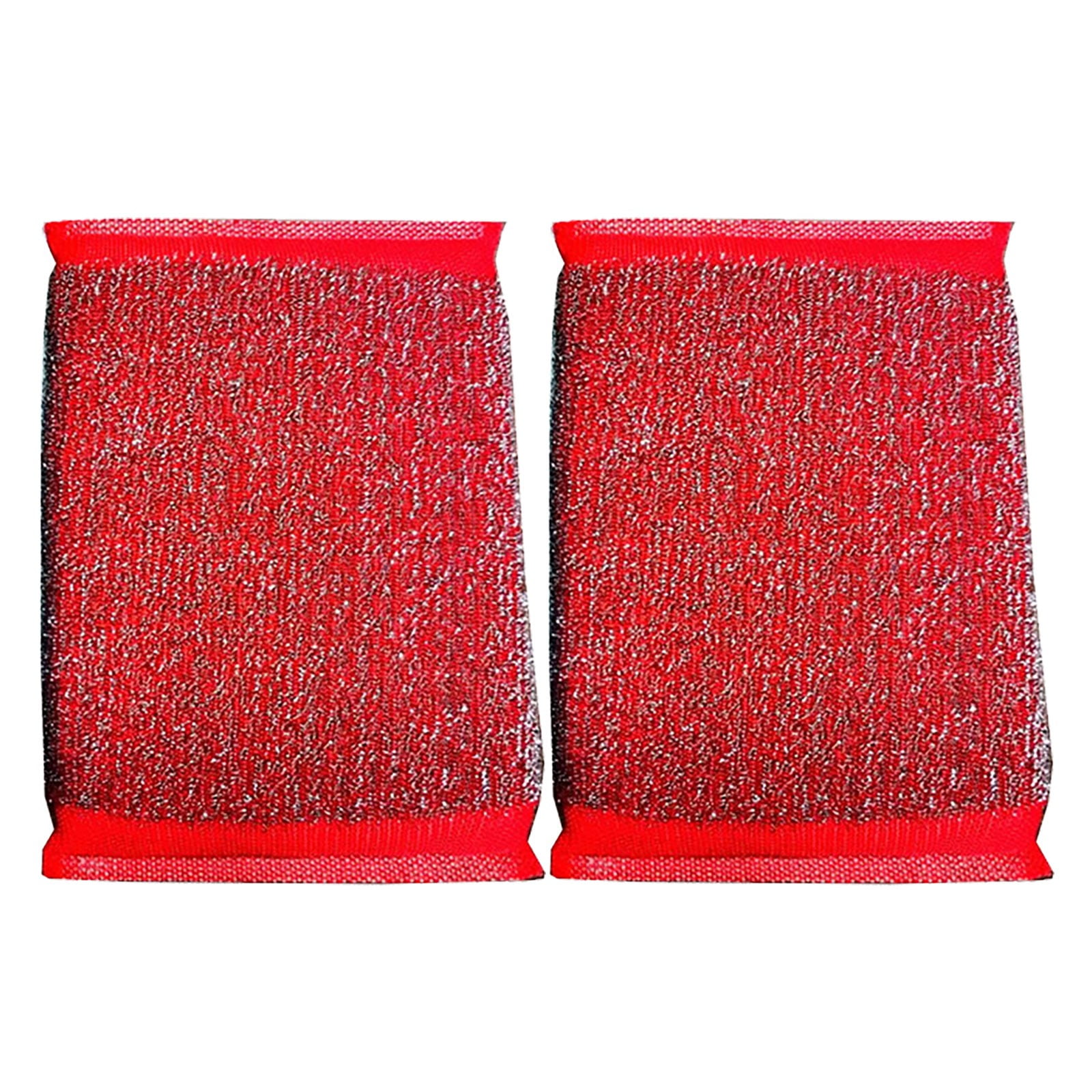Wire Dishwashing Rags, Premium Metal Scrubbing Cloths, 2-Pack for Non ...