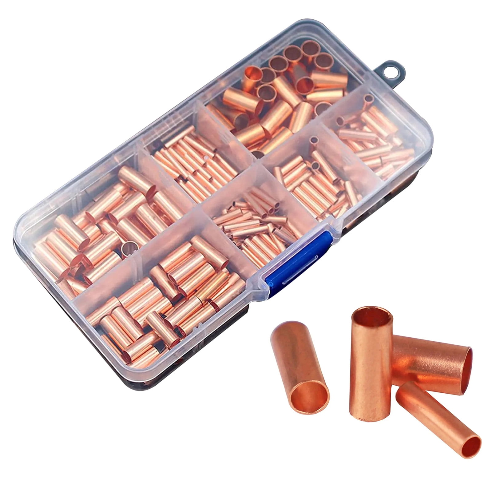 Wire Ferrules Kit Copper Connectors, 7 Sizes Connectors Easy and Secure ...