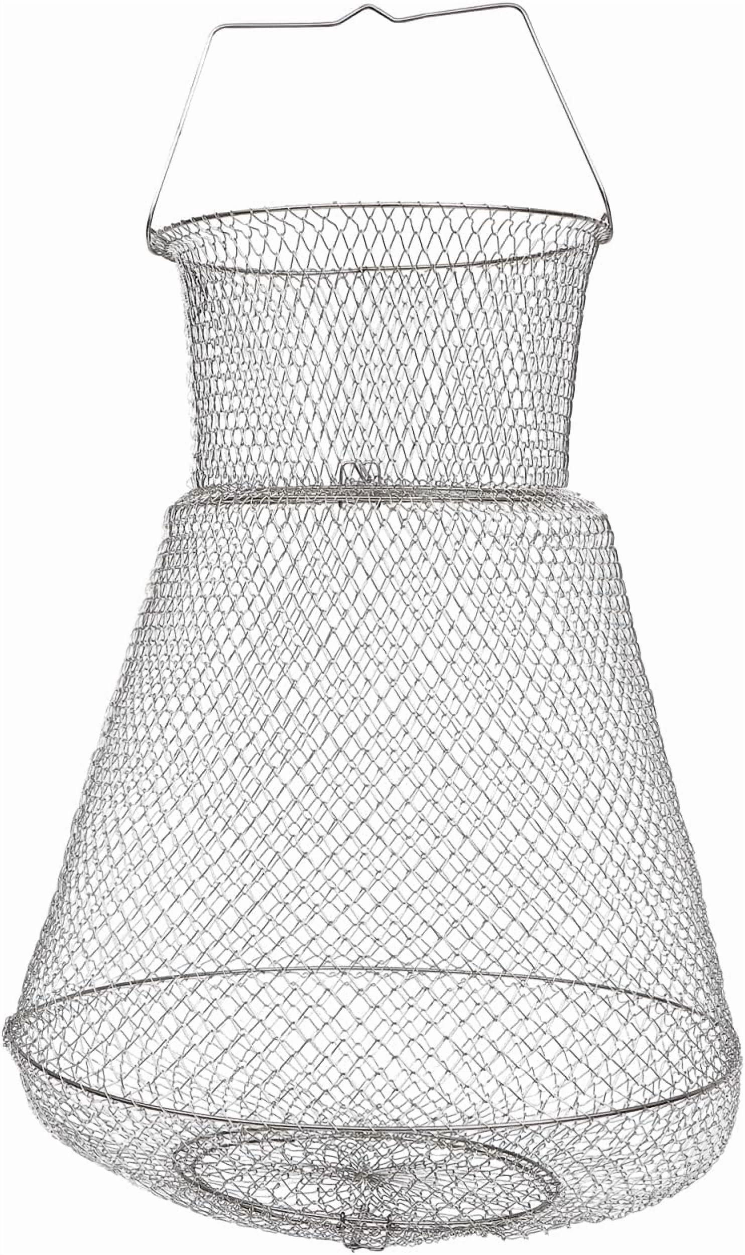 Wire Fish Basket: Stainless Steel Galvanized Fshing Net Cage ...
