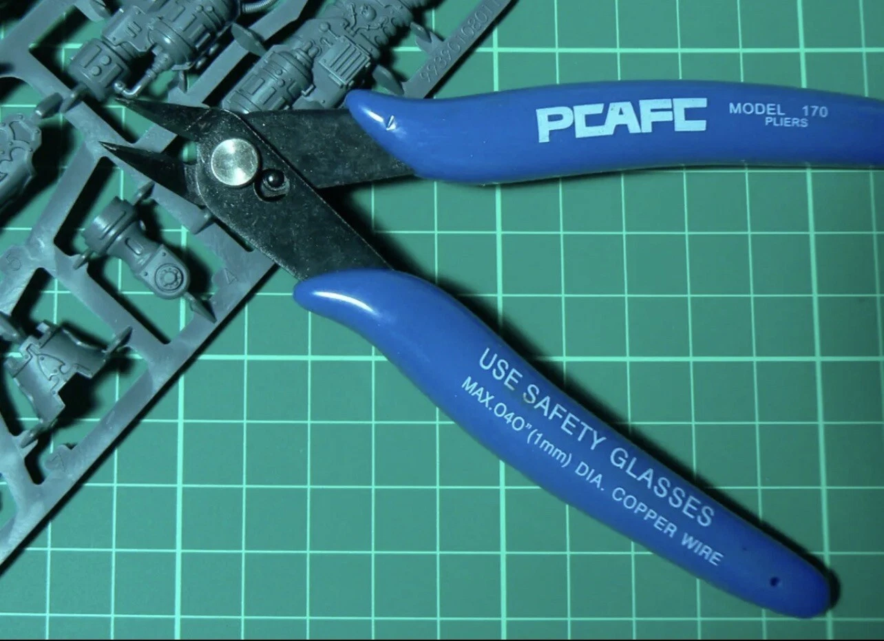 Wire Flush Cutters Electronic Model Sprue Wire Clippers Ultra Sharp ...